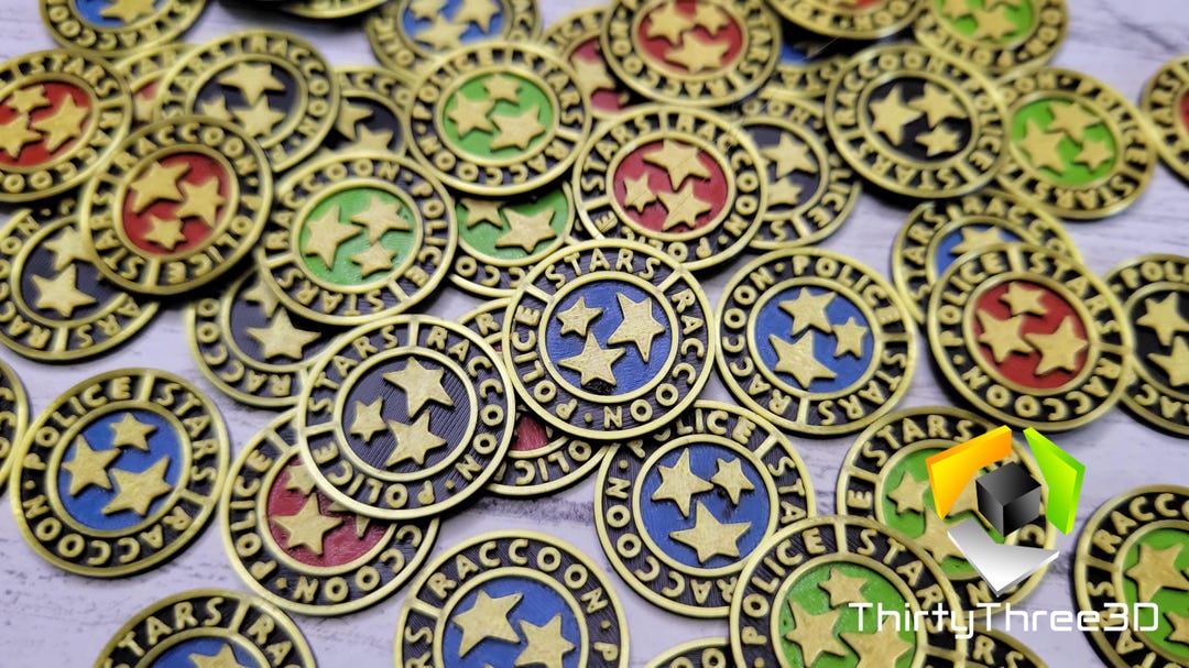 STARS Badges 3d Printed. - Etsy