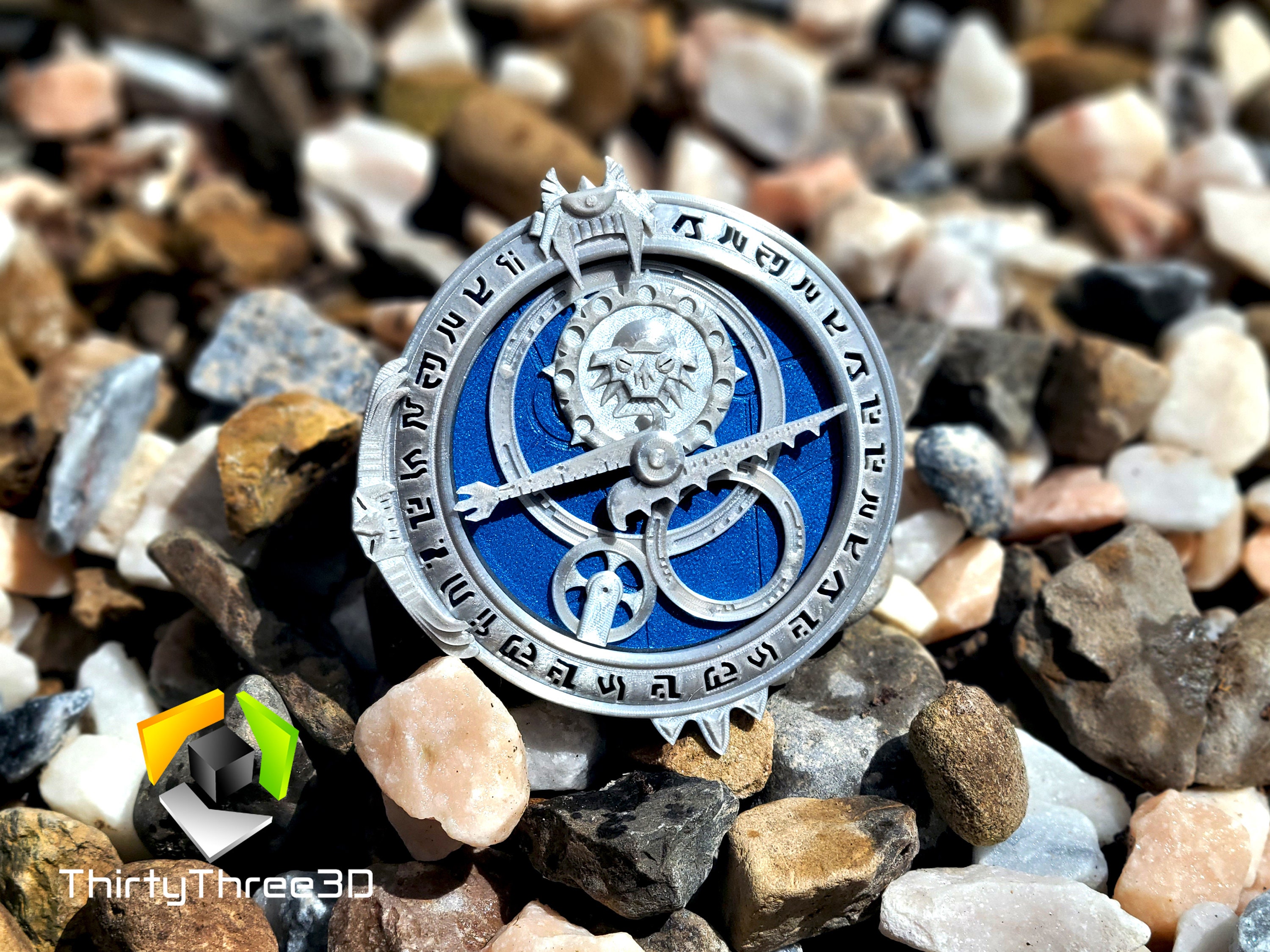 Trollhunters Amulet of Daylight / Eclipse, Thin Design, 3d Printed ...