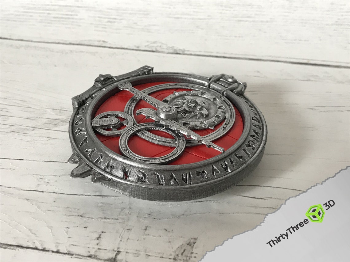 Trollhunters Amulet of Daylight / Eclipse 3d Printed | Etsy