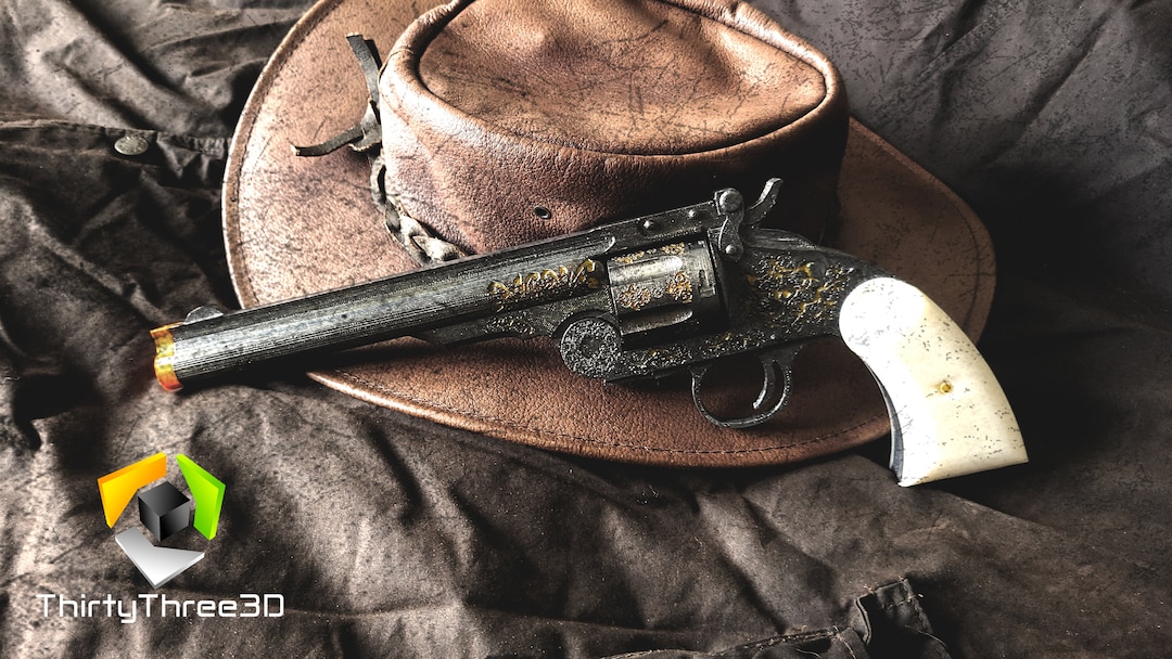 Dutch's Schofield Revolver RDR2, 3D Printed, Unofficial. - Etsy