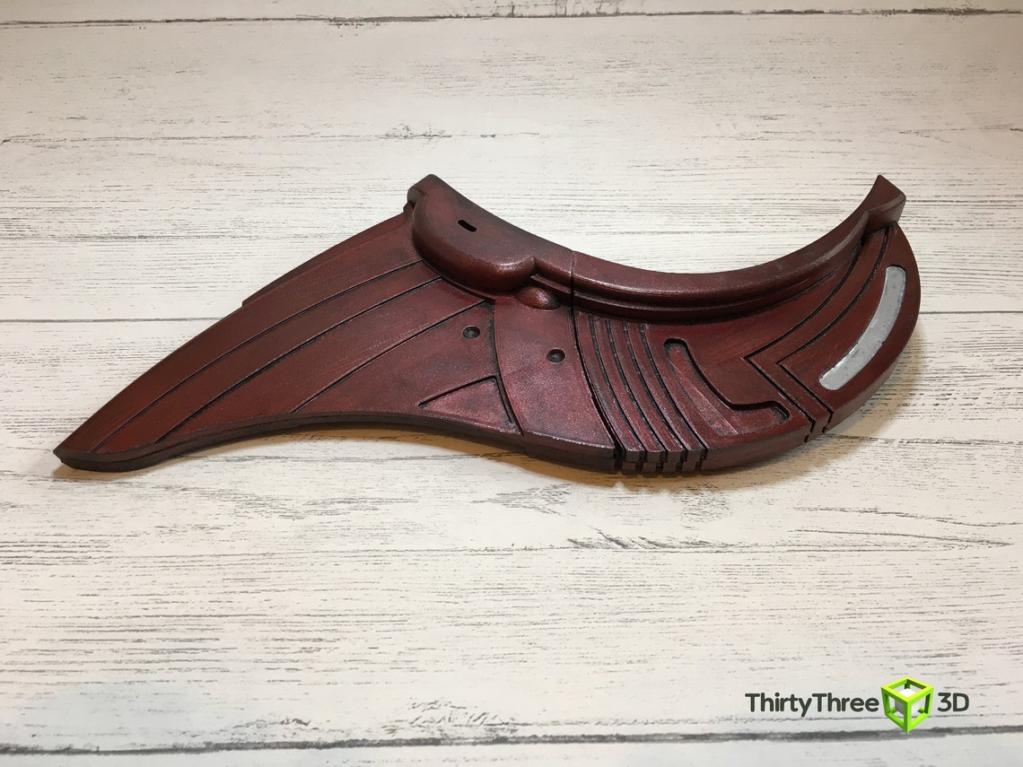 Yondu Prototype Fin and Yaka Arrow, 3D Printed, Unofficial - Etsy