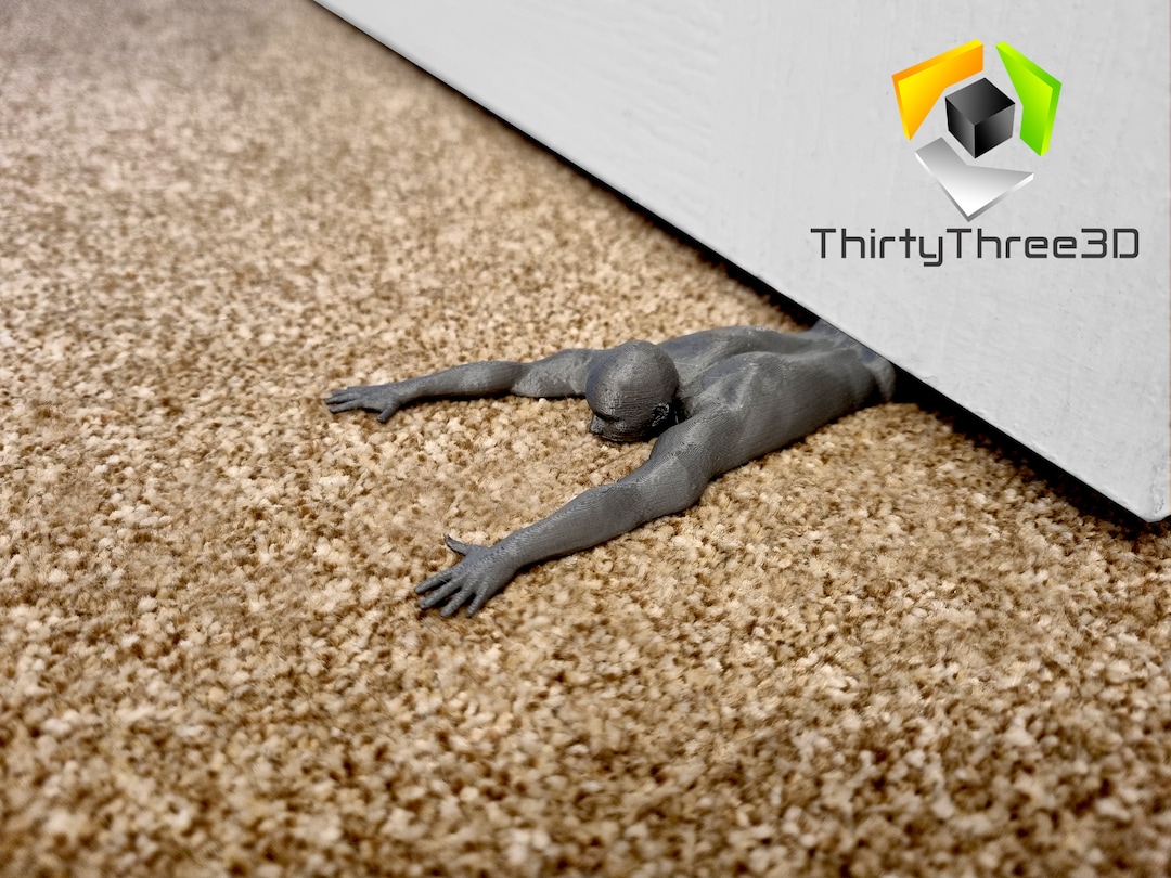Squashed Man Door Stop, 3D Printed - Etsy UK