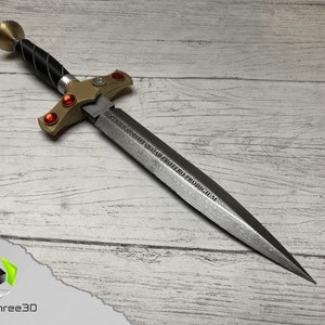Charmed Dagger, 3d Printed, (unofficial) - Etsy