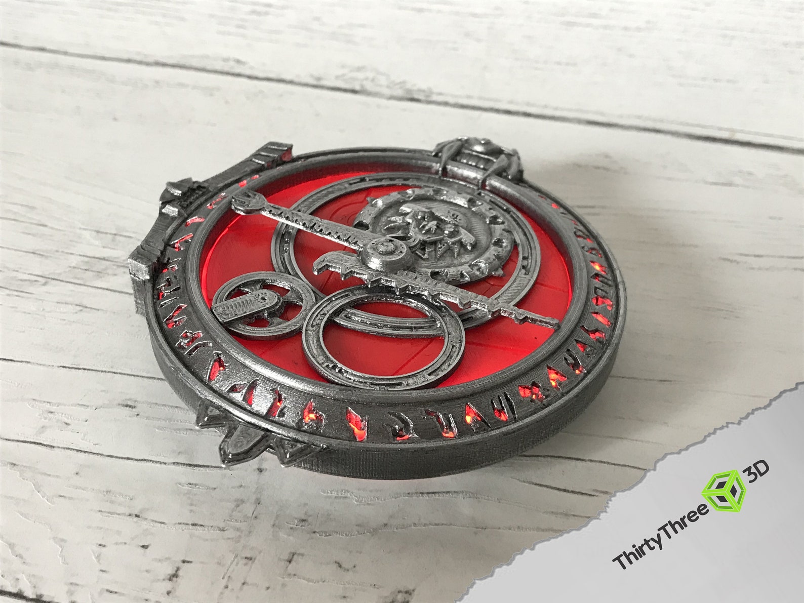 Trollhunters Amulet of Daylight / Eclipse 3d Printed - Etsy