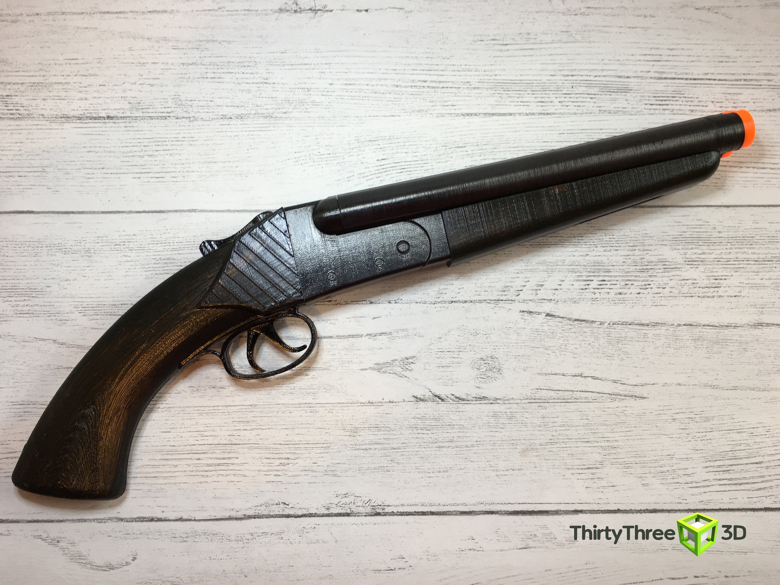 Triple Barrel Sawed Off Shotgun