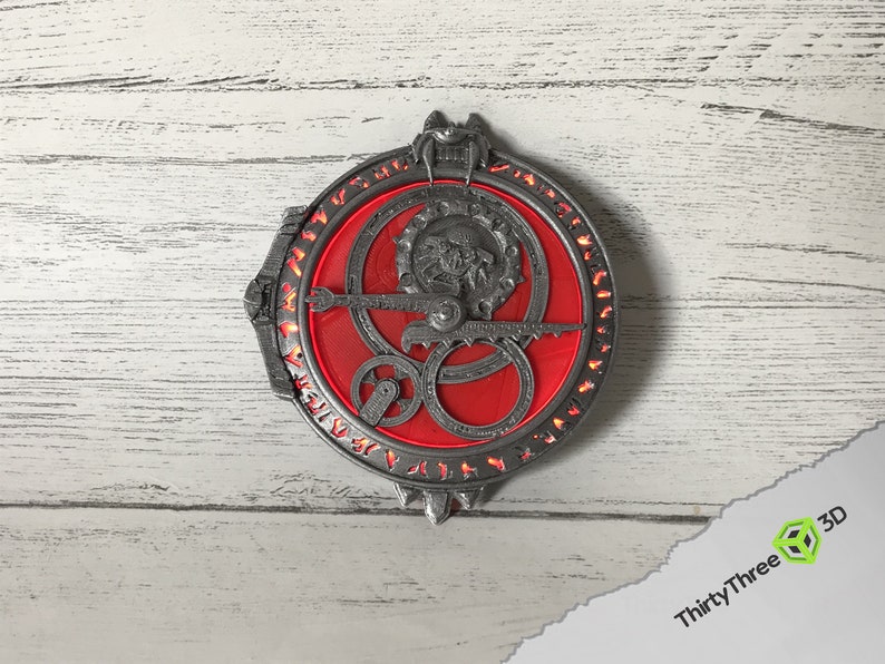 Trollhunters Amulet of Daylight / Eclipse 3d Printed - Etsy UK