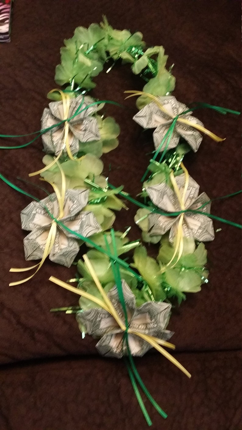 Money Lei - Etsy