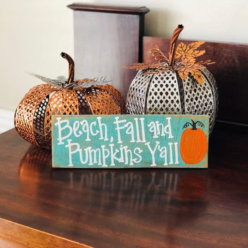 Fall Beach Decor - Etsy