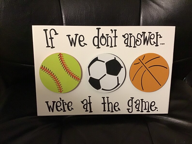 Sports Sign at the Game - Etsy