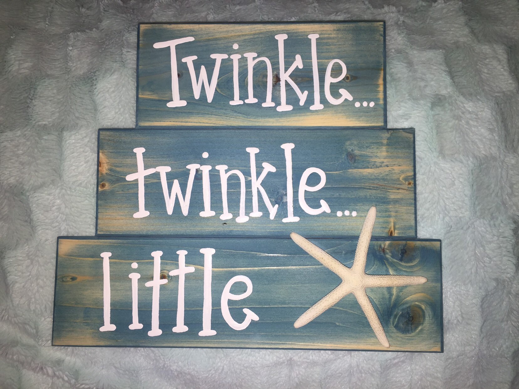 Twinkle Twinkle Little Star Beach Sign | Etsy