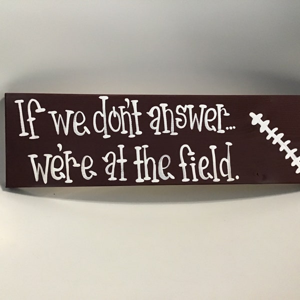 Football Field Signs - Etsy