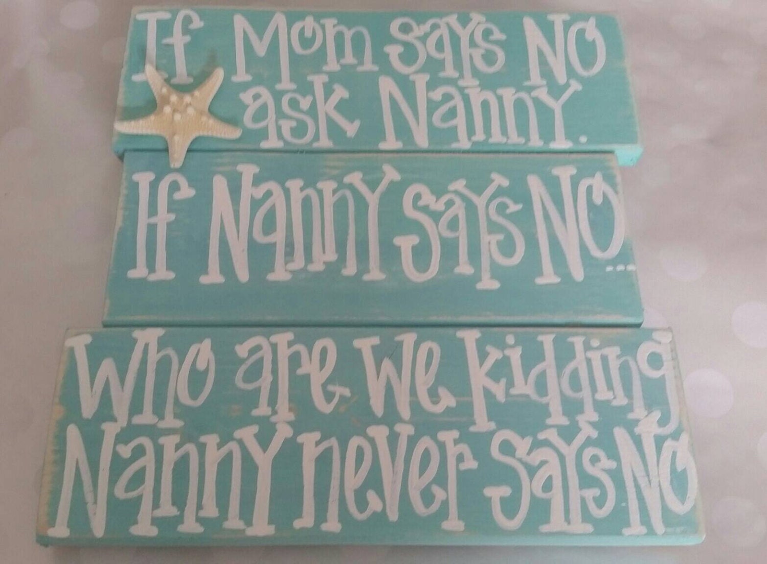 If Mom Says No Ask Nanny. If Nanny Says No. .. Who Are We - Etsy