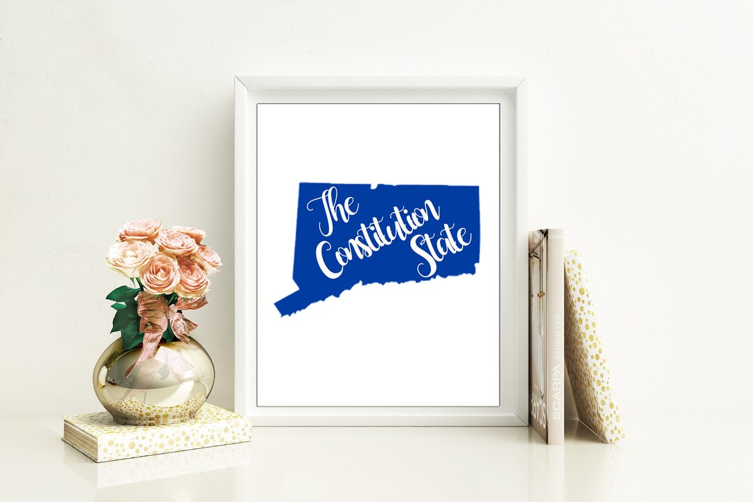 Connecticut State Nickname - the Constitution State - INSTANT DIGITAL ...