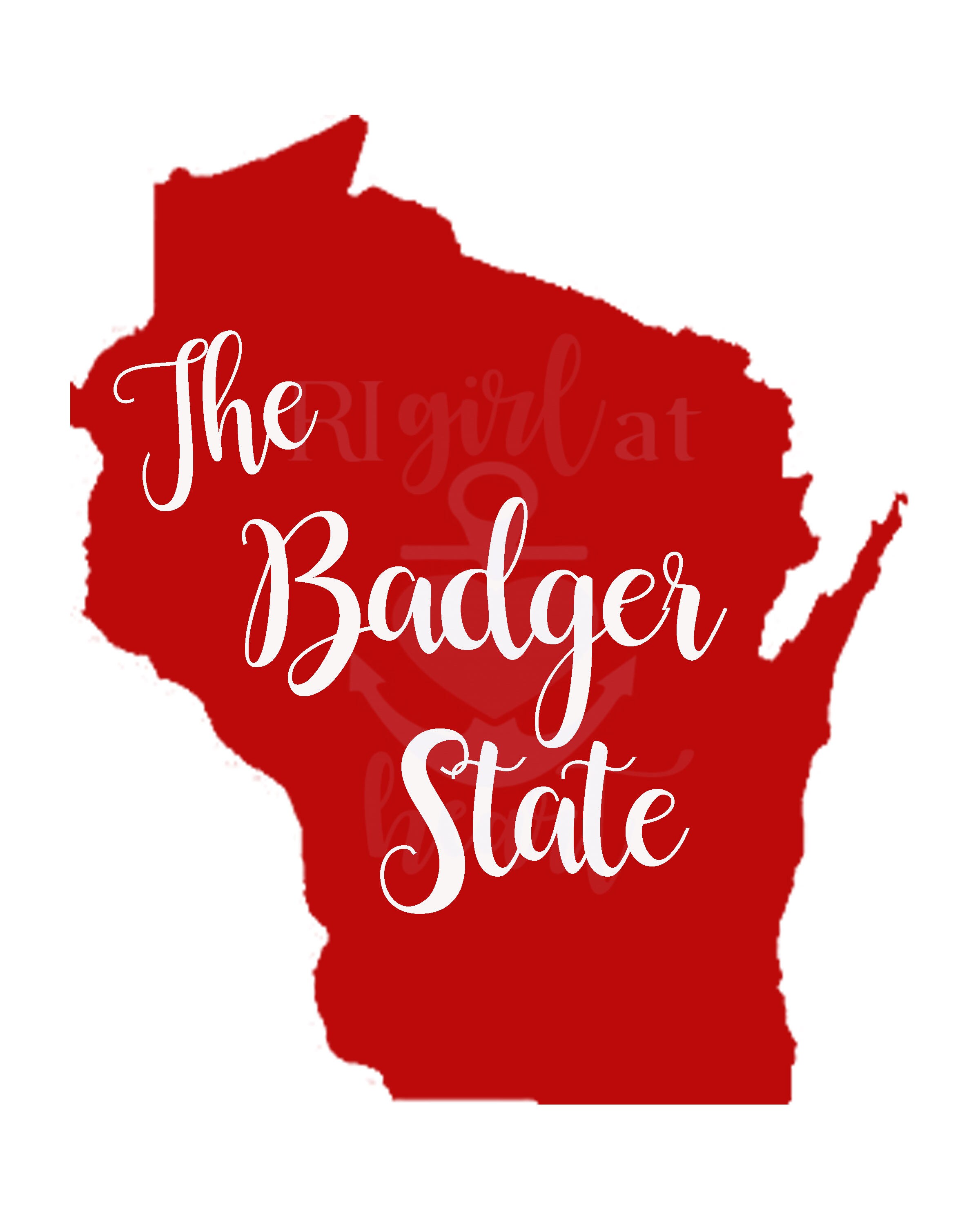 Apodo del estado de Wisconsin The Badger State INSTANT - Etsy España