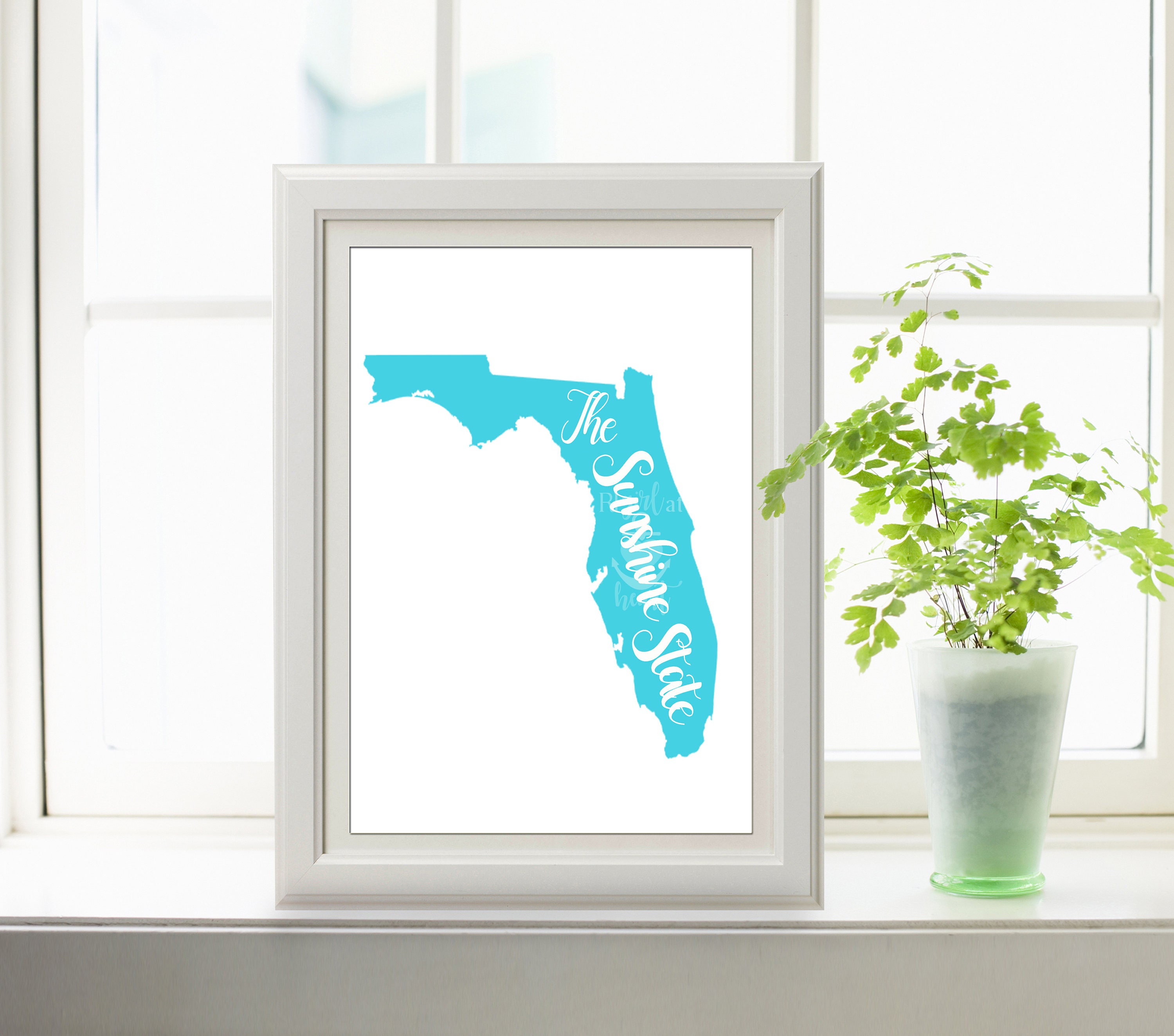 Florida State Nickname - the Sunshine State - INSTANT DIGITAL DOWNLOAD ...