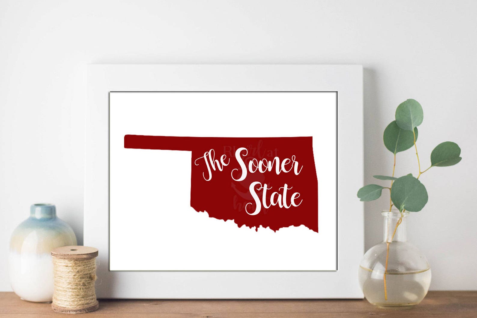 Oklahoma State Nickname the Sooner State INSTANT DIGITAL - Etsy