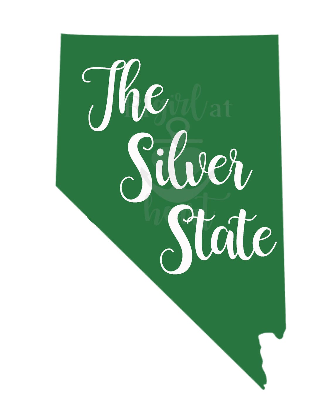 Nevada state nickname The Silver State INSTANT DIGITAL | Etsy