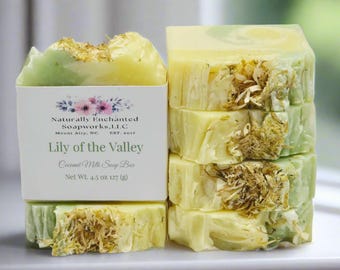 Lily of the Valley, Natural Handmade Soap, Artisan Soap, Floral, Cold ...