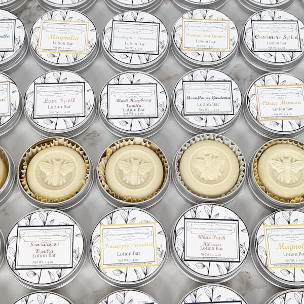 Solid Lotion Bar - Etsy