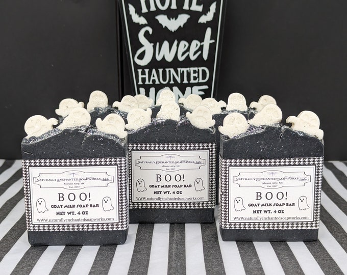 Halloween Soap, Ghost Soap Bar, Handmade Soap, Goat Milk Soap ...