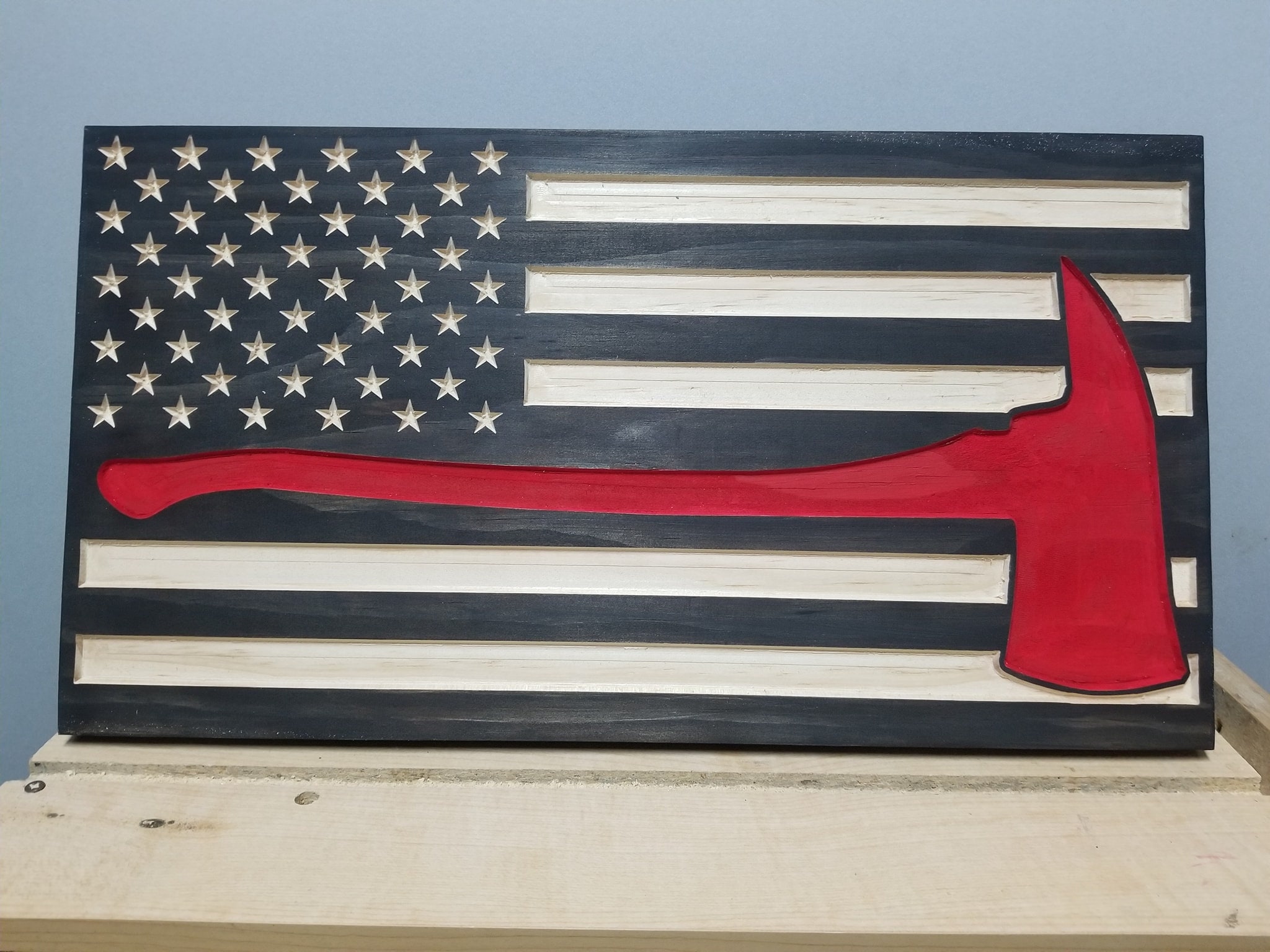 Axe Flag Dxf (cnc) and Png (laser) Files - Etsy