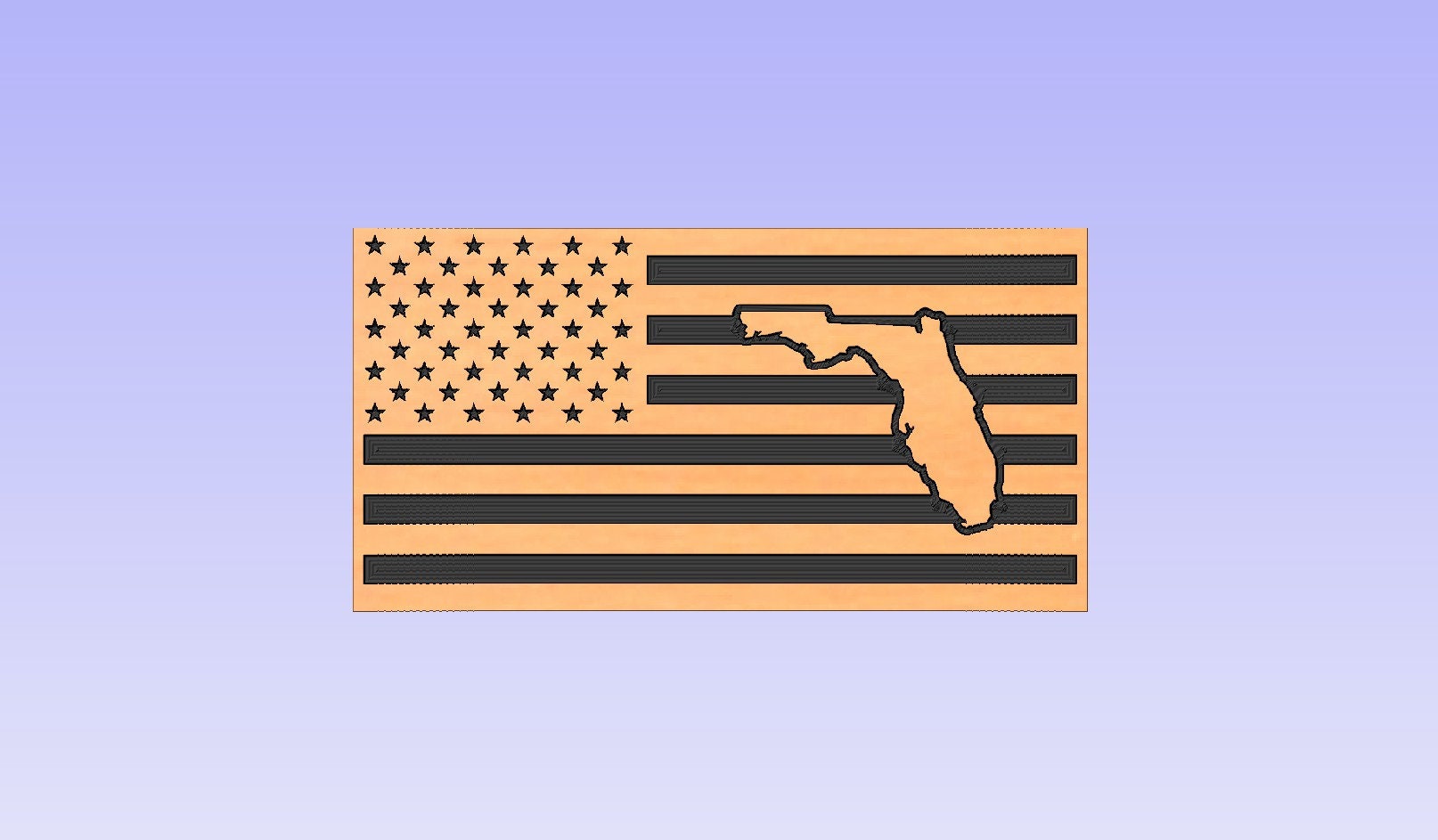 US States Flag Bundle Dxf File (for CNC or Laser Lightburn Software)cnc ...