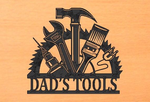 Dads Tools Dxf File cnc Only - Etsy