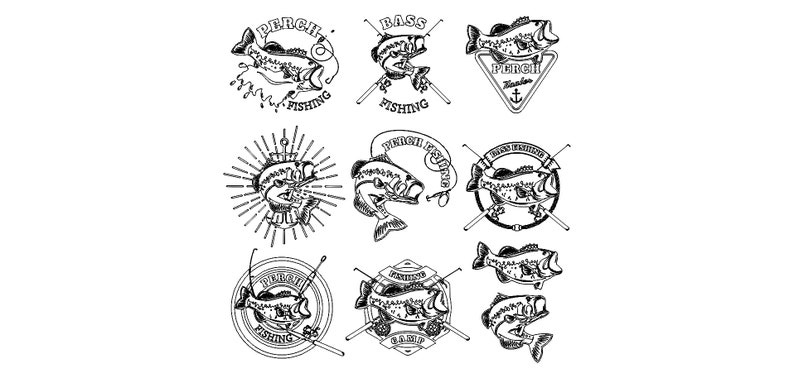 Ultimate Fisherman Bundle Dxf File (for CNC or Laser Lightburn Software ...