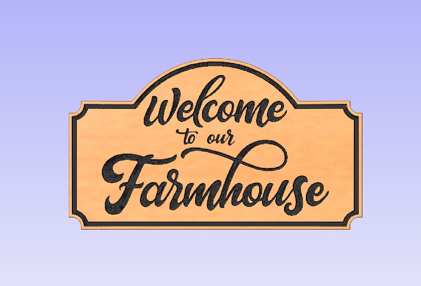 Welcome Sign Bundle Dxf File Svg File (for CNC or Laser Lightburn ...