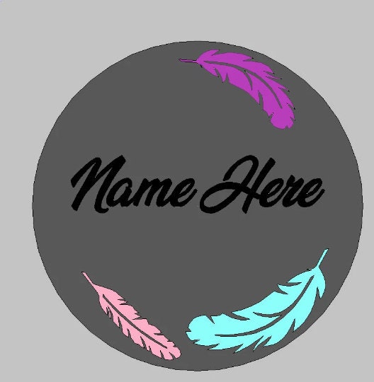 Layered Sign Bundle Dxf File for CNC or Laser Lightburn Softwarecnc ...