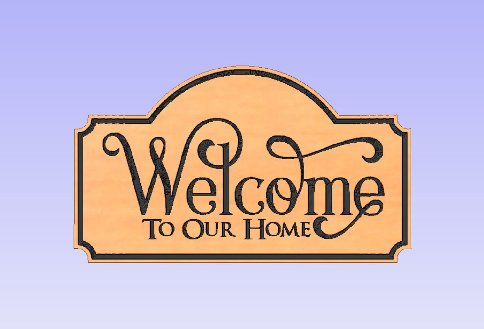 Welcome Sign Bundle Dxf File for CNC or Laser Lightburn - Etsy