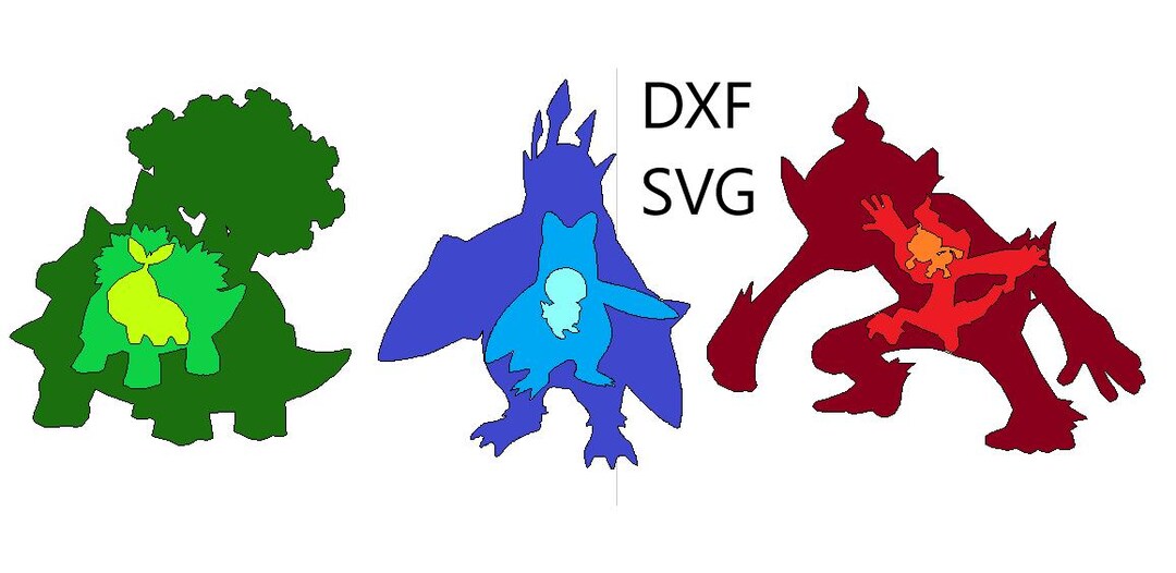 Gen 4 Evolution Bundle Layered Dxf Svg (cnc and Laser Cut Files) - Etsy