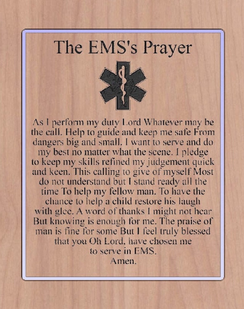 EMS Prayer Dxf Cnc Laser Cut File - Etsy