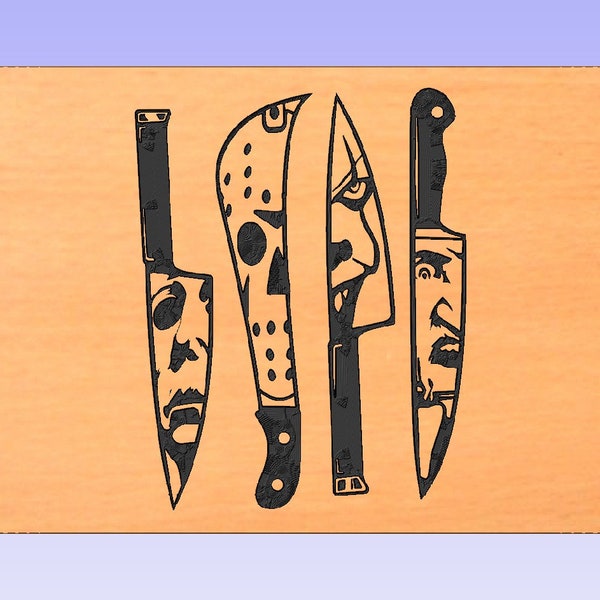 Knife Dxf File - Etsy