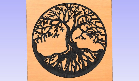 Tree of Life Dxf Cnc File | Etsy
