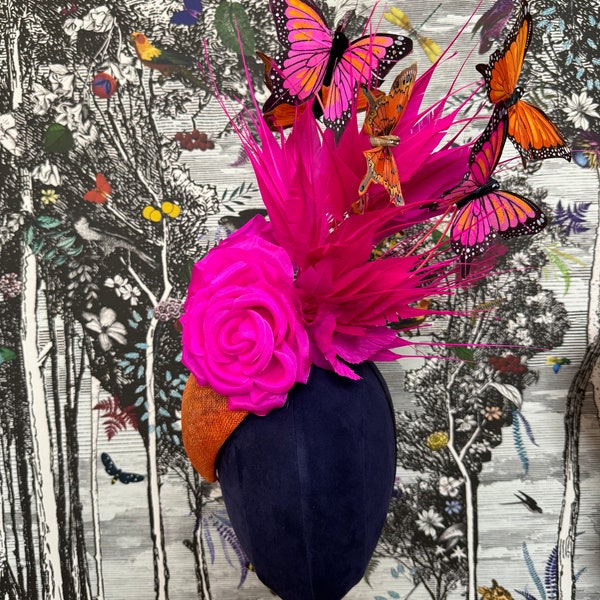 Butterfly Derby Hat - Etsy