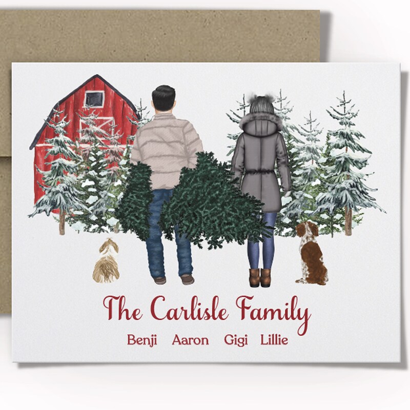 Custom Christmas Cards - Etsy