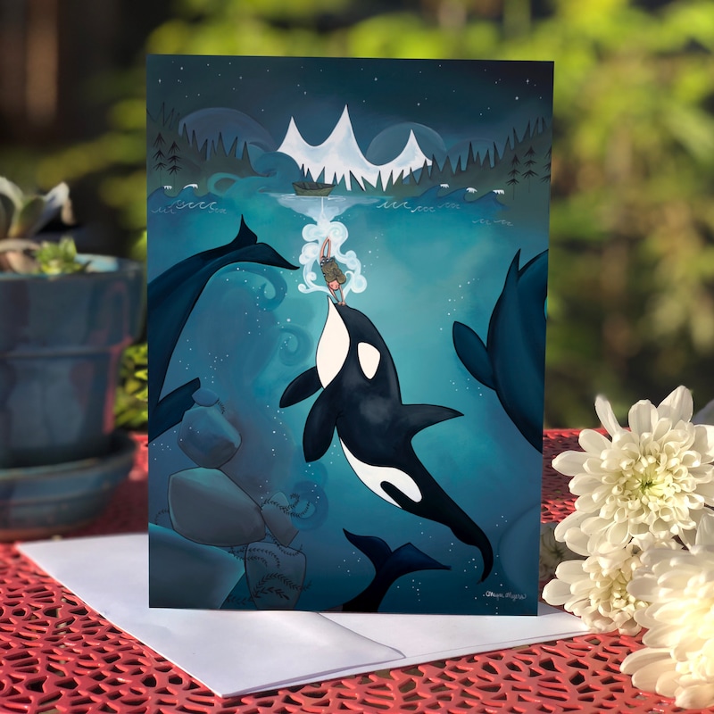 Orca Island - Etsy