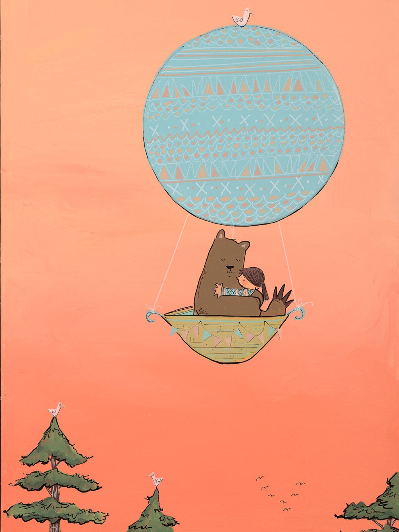 Big Fine Art Print i Told You I Was Afraid of Heights | Etsy