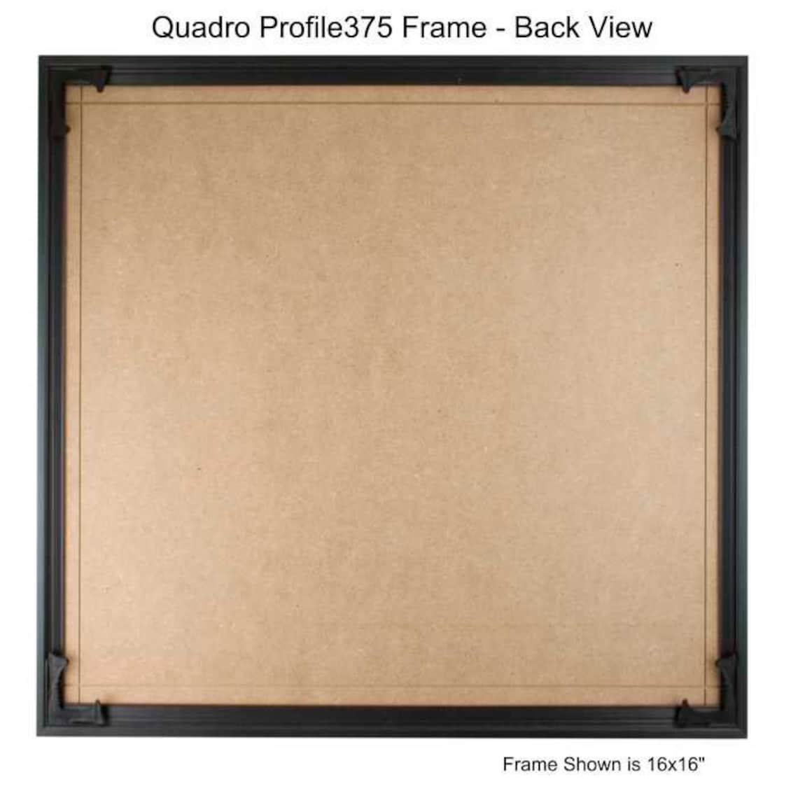 Quadro Frames 27x27 inch Picture Frame Style P375 3/8 inch | Etsy