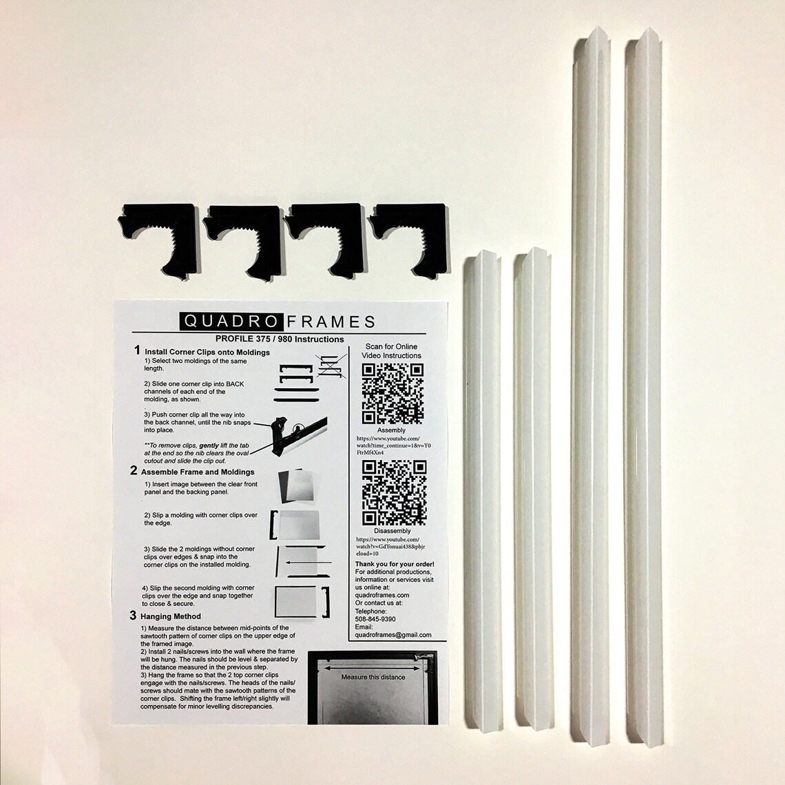 Quadro Frames 18x26 inch Picture Frame Style P375 3/8 inch | Etsy