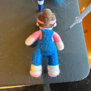 Ms Rachel, Blippi, Needle Felted Ms Rachel, Doll, Toddler Toy, Bluey ...