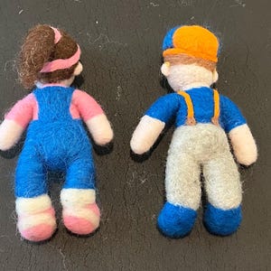 Ms Rachel, Blippi, Needle Felted Ms Rachel, Doll, Toddler Toy, Bluey ...