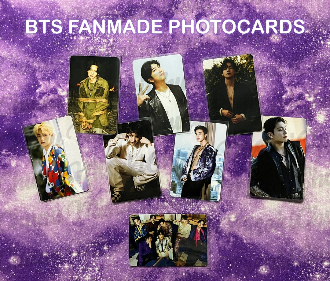 BTS Fanmade Photocards - Etsy