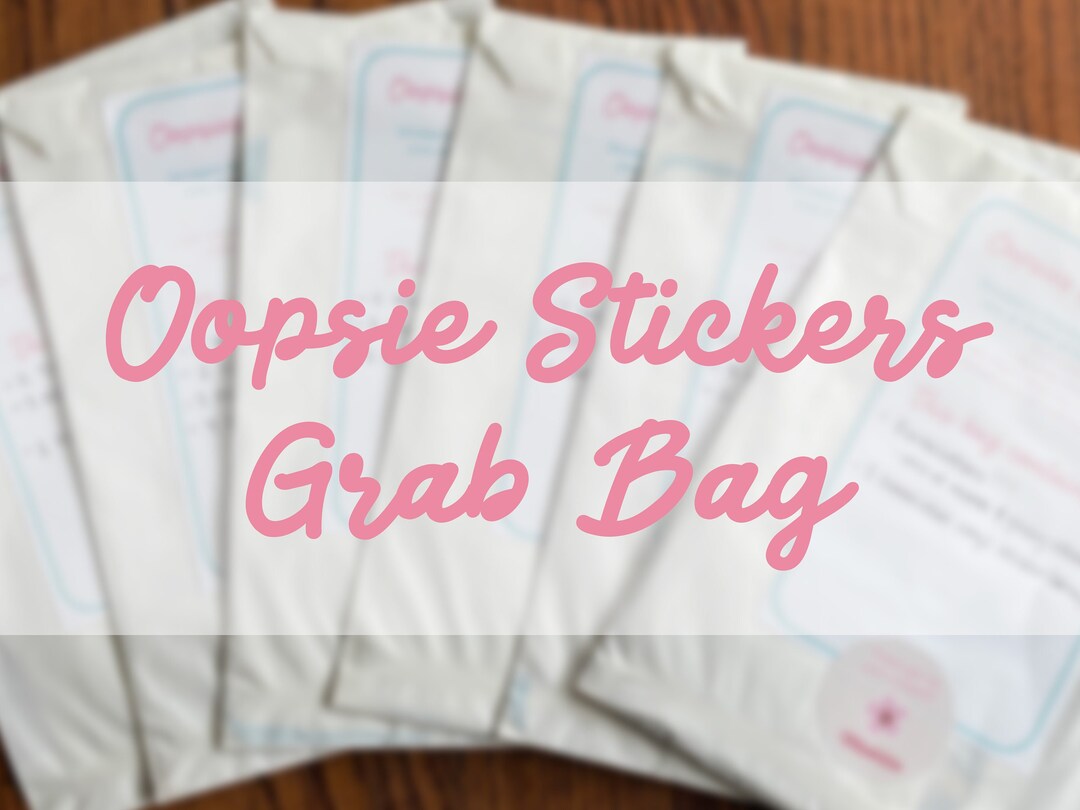 Oopsie Stickers Grab Bag - Etsy