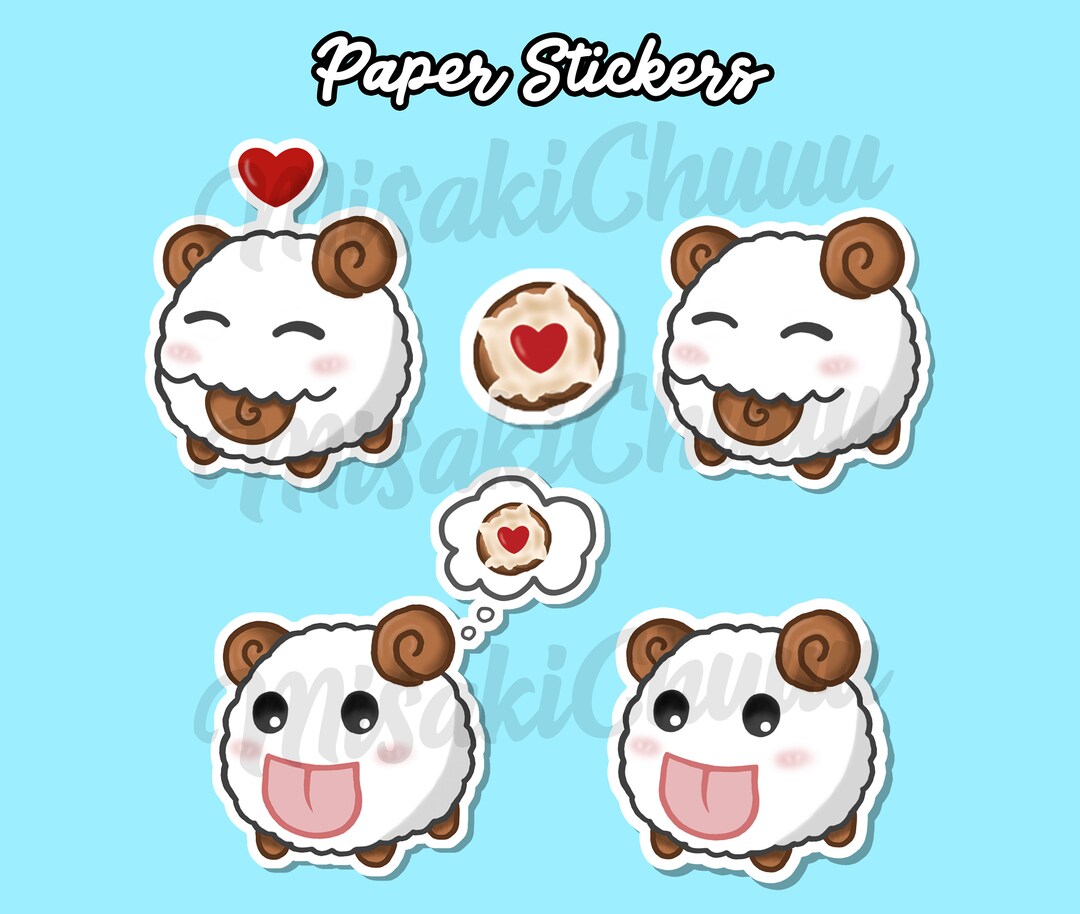 Poro Paper Sticker Sheets, Sticker Packs - Etsy