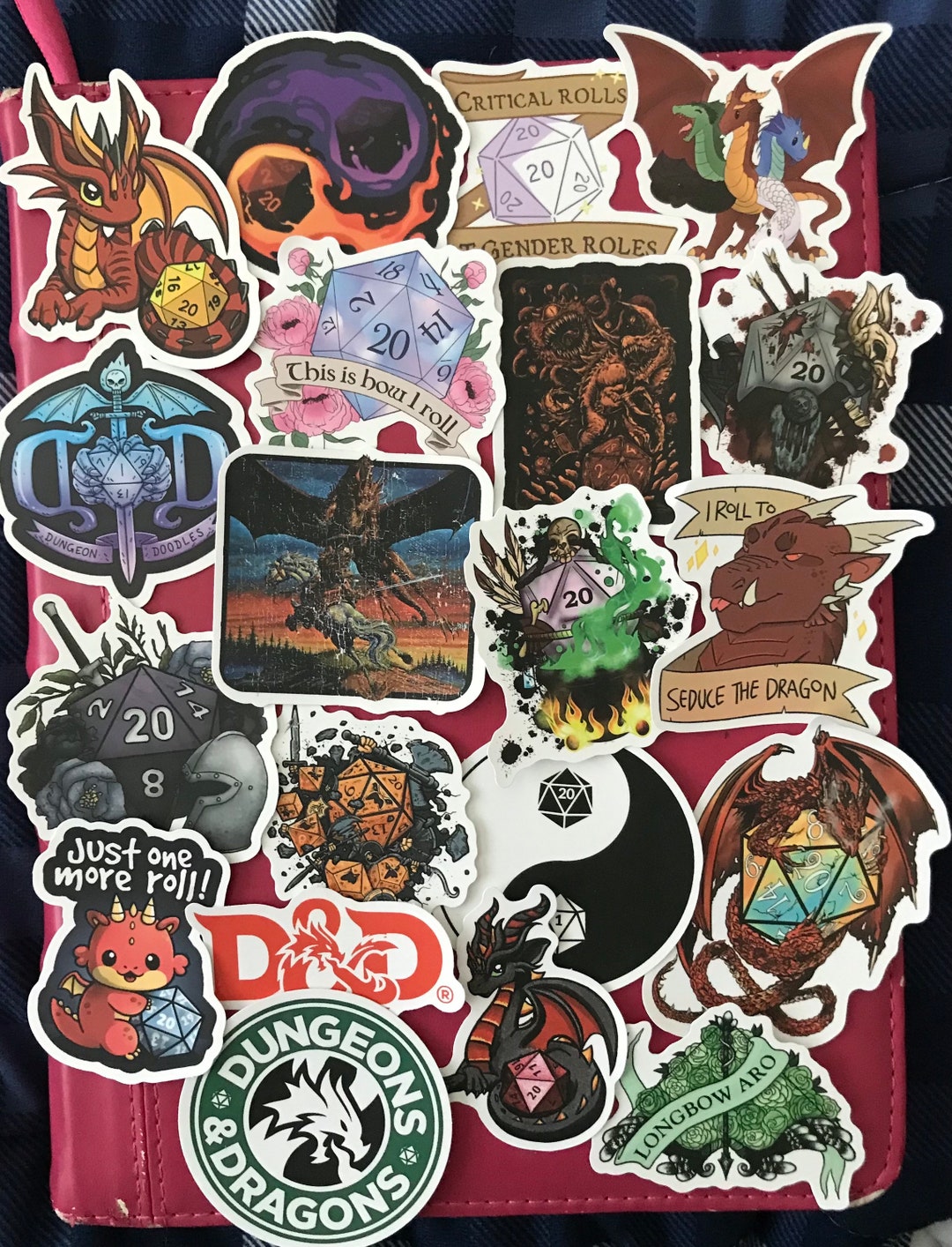 Dungeons & Dragons Stickers (random 3 Pack) - Etsy