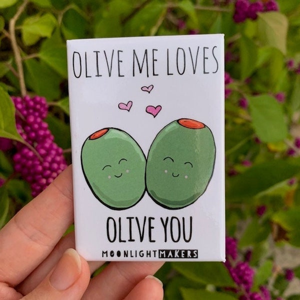 Olive You Sign - Etsy