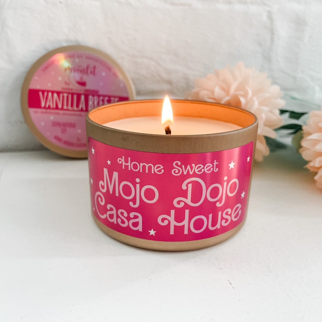 Sweet Birthday Gift, Home Sweet Mojo Dojo Casa House, 100% Natural Soy ...