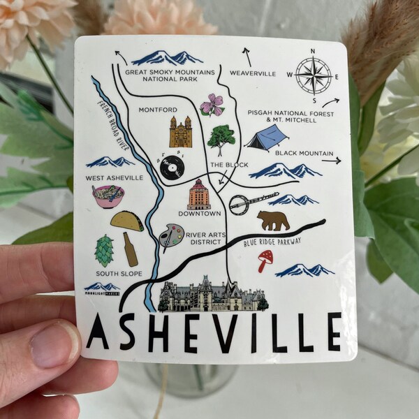 Asheville Bumper Stickers - Etsy